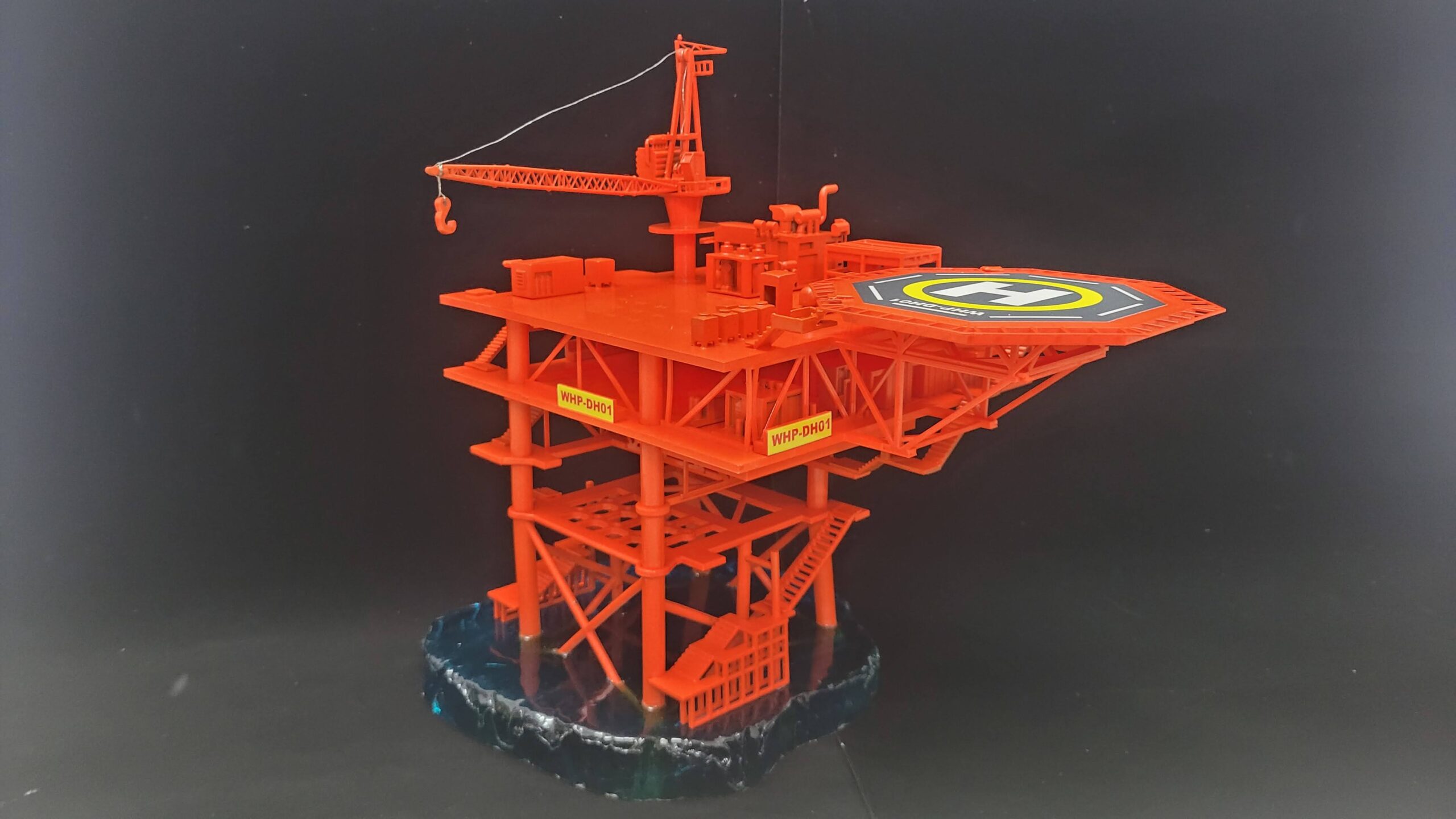 Mô hình 3D giàn khoan dầu khí Đại Hùng 1 - Shop IN 3D - Công ty 3DPLUS